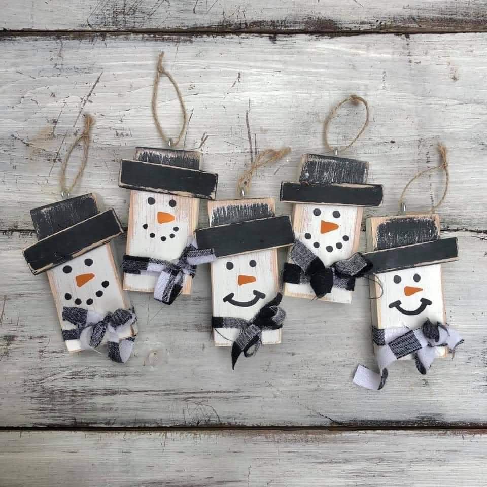 DIY Snowman Ornament Kit | B2 Signs & Designs
